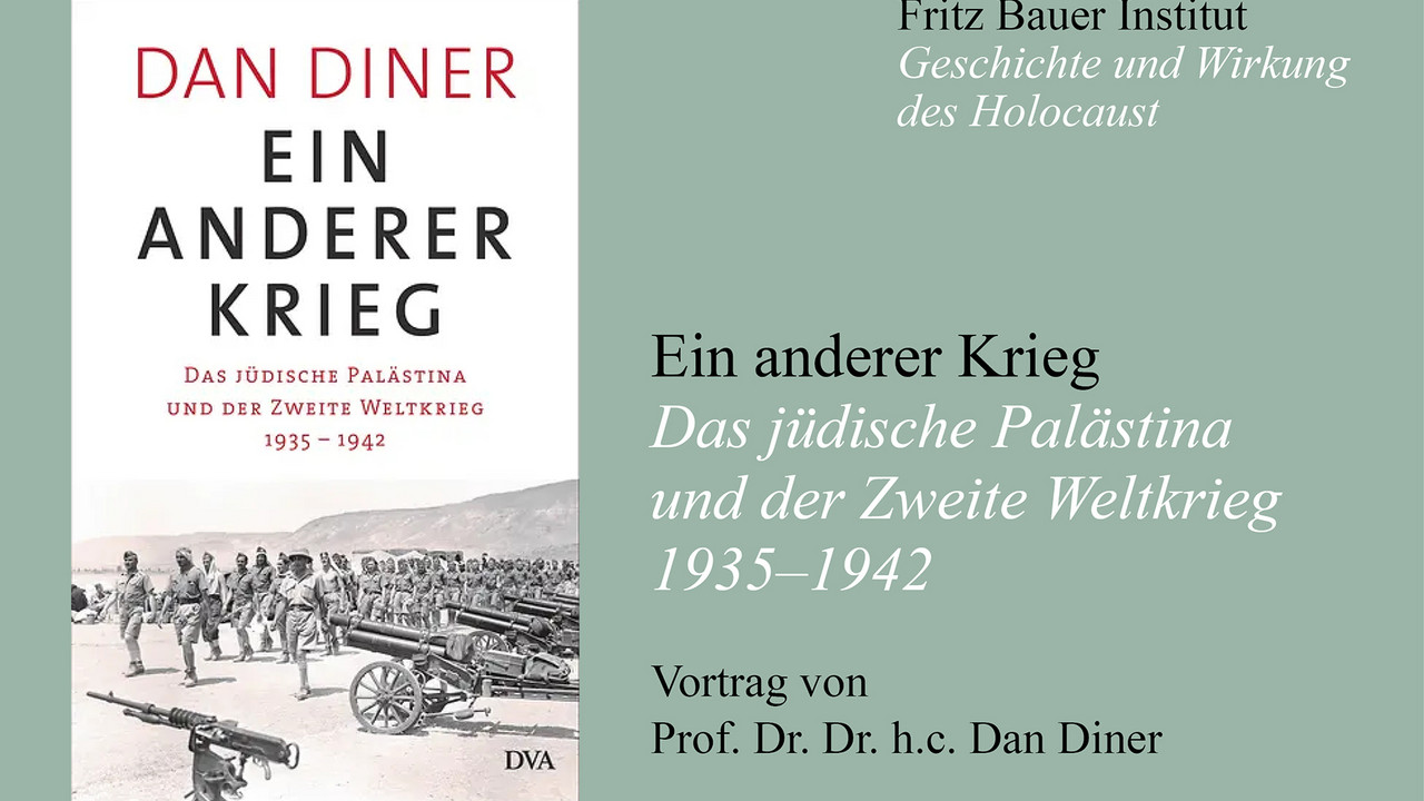 Vortrag von Prof. Dr. Dr. h.c. Dan Diner - Fritz Bauer Institut
