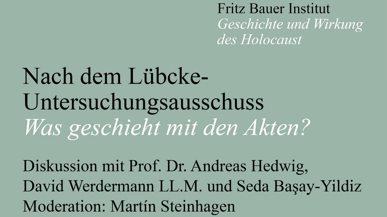 Diskussion mit Prof. Dr. Andreas Hedwig, David Werdermann LL.M. und ...